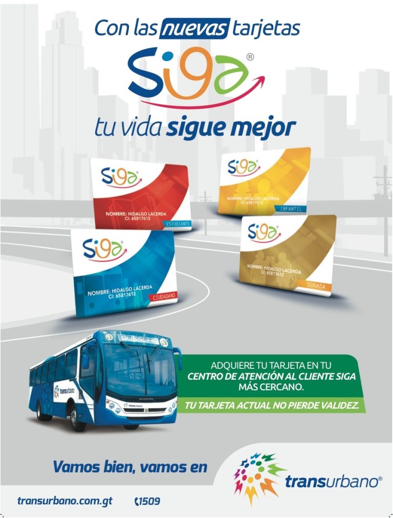 SIGA – Sistema Integrado Guatemalteco de Autobuses